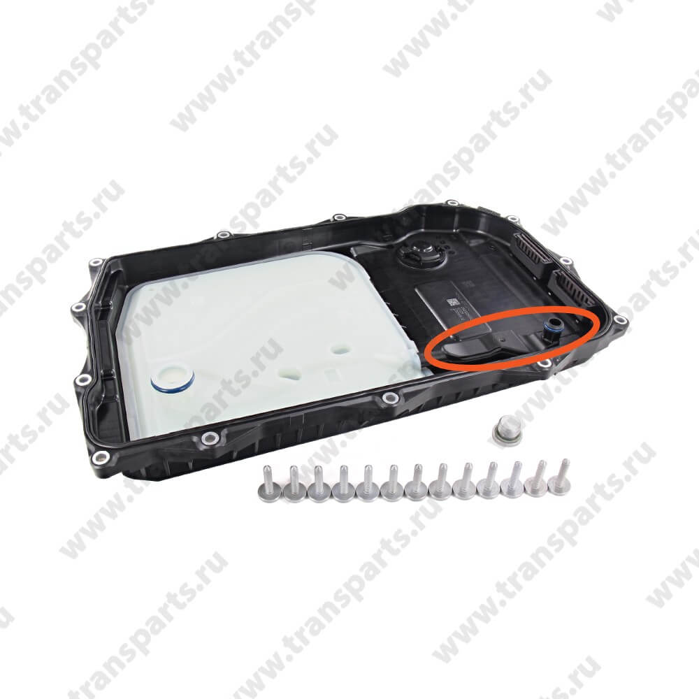 Поддон пластиковый с встроенным фильтром и прокладкой (тип 3, для ...